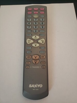 Sanyo Remote Control FXWH Gray Tested | eBay