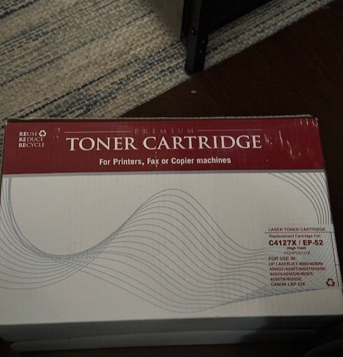 Non-OEM Black Toner Cartridge C4127A Compatible HP LaserJet 4000, 4050 ...