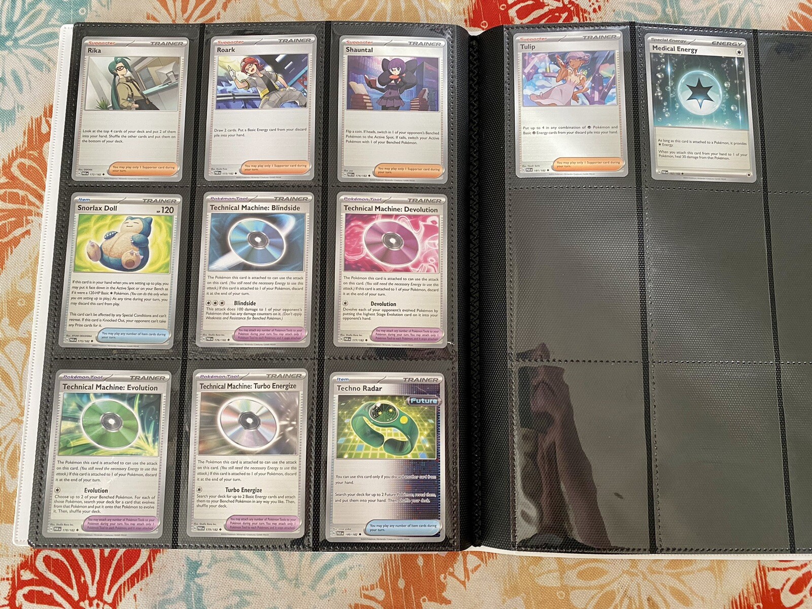 Pokémon Paradox Rift Master Starter Set Complete Set all 182 cards In ...