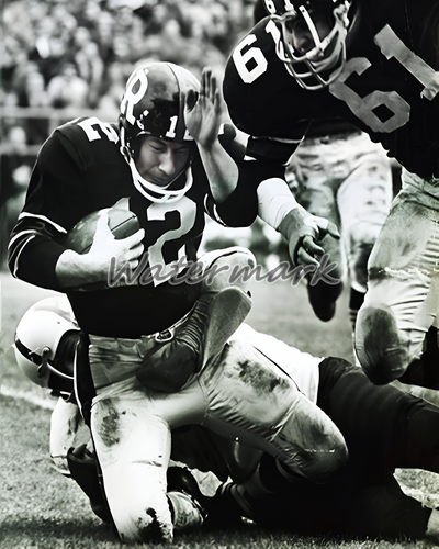 CFL Ottawa Rough Riders Russ Jackson Caught from Behind 8 X 10 Photo ...