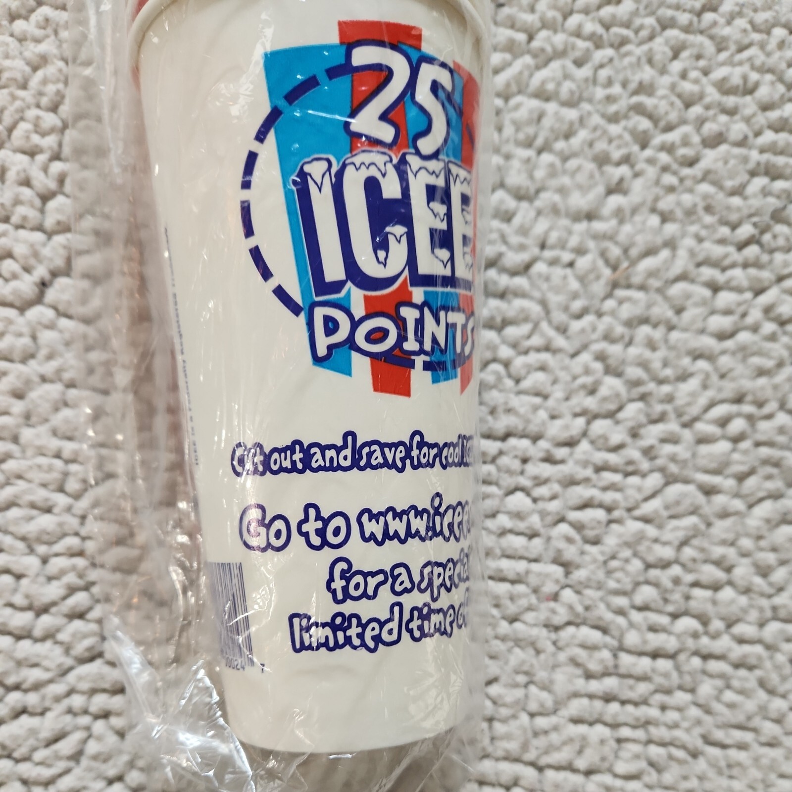 ICEE Slushie Cups 24oz Paper New Sealed Sleeve of 50 Cups Bear 1250 ...