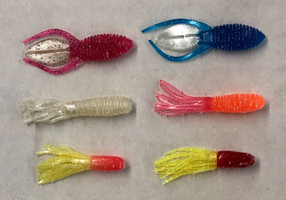 72 Piece Crappie Fishing Lure Kit, 1.5" & 2" Assortment Panfish USA ...