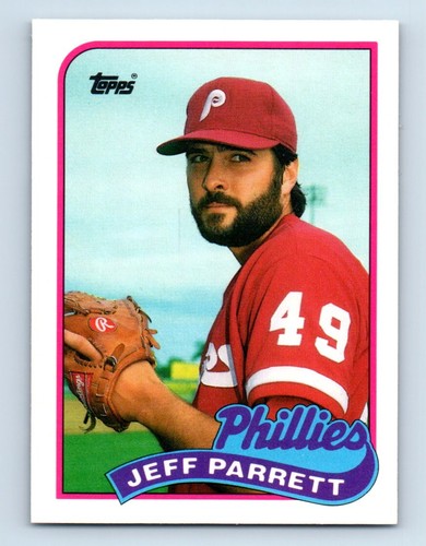 1989 Topps Traded Jeff Parrett Philadelphia Phillies #95T | eBay