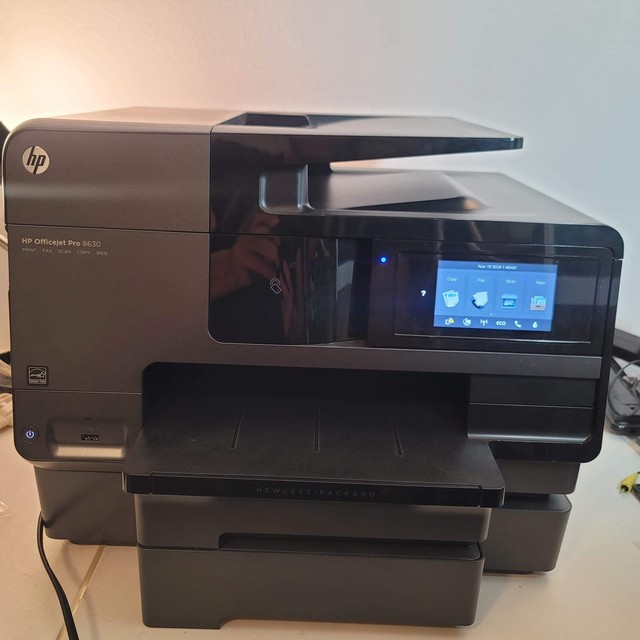HP Officejet Pro 8630 Inkjet Multifunction Printer - Black for sale ...