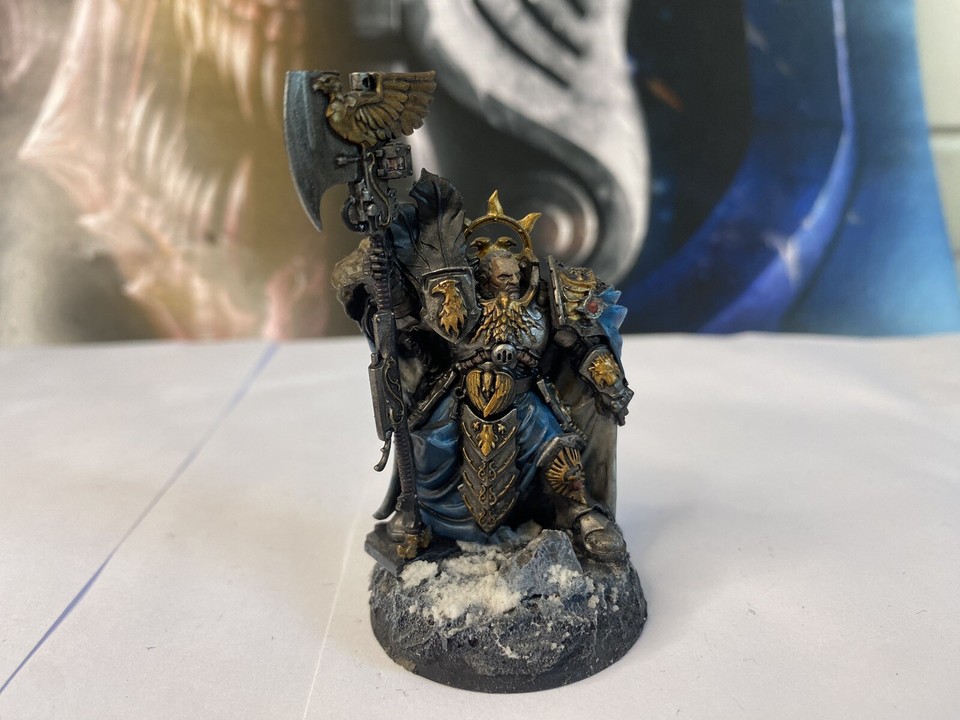 Adeptus Custodes Trajann Valoris Well Painted Warhammer 40k Games ...