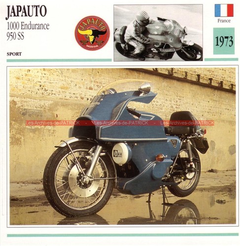HONDA CB 950 SS 1000 JAPAUTO Endurance 1973 : Fiche Moto #001012 | eBay