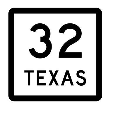 Texas State Highway 32 Sticker Decal R2286 Highway Sign | eBay