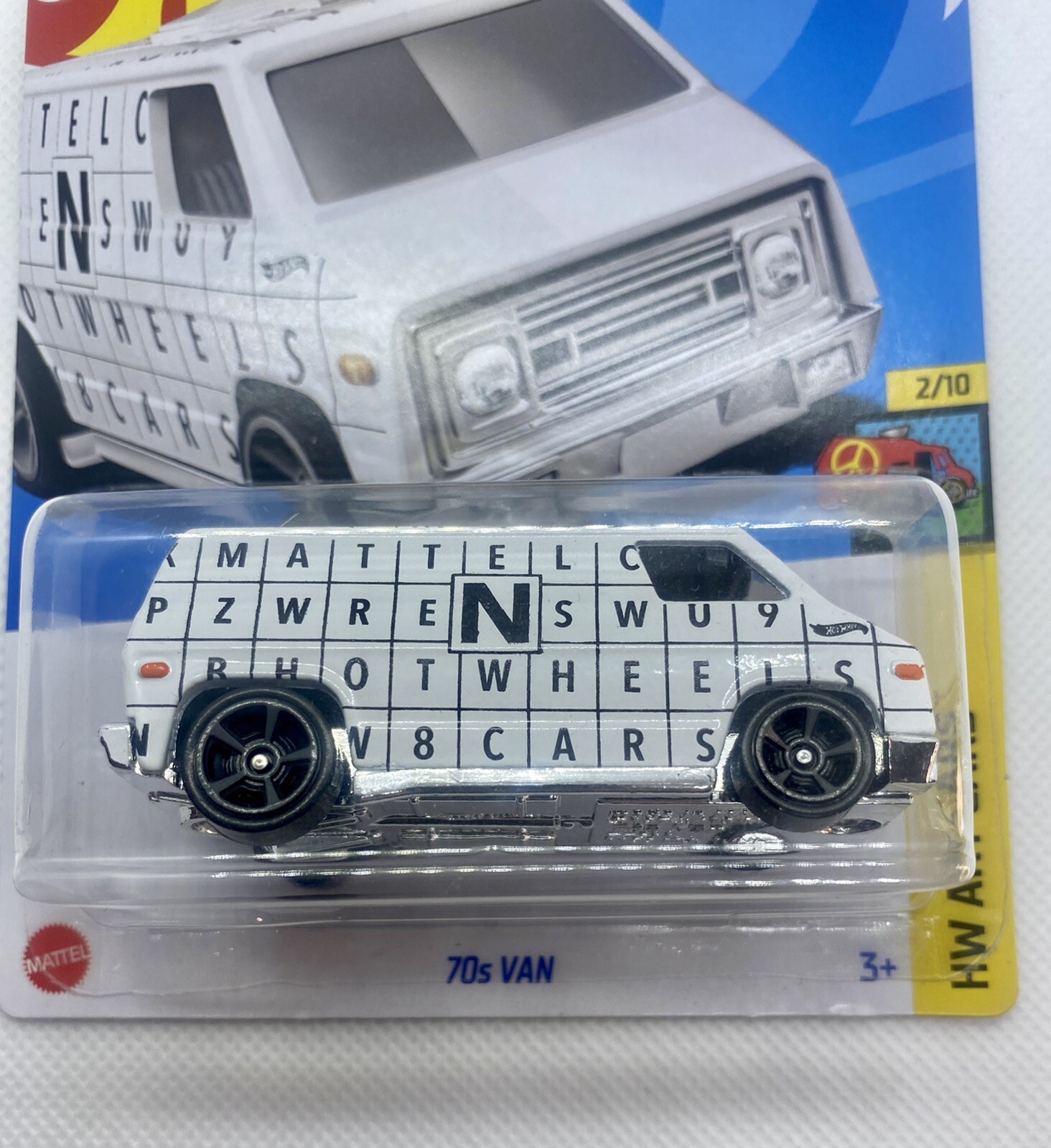 2023 Hot Wheels lot of 2 Vans-Kool Kombi Moon eyes Van & 70’s Van | eBay