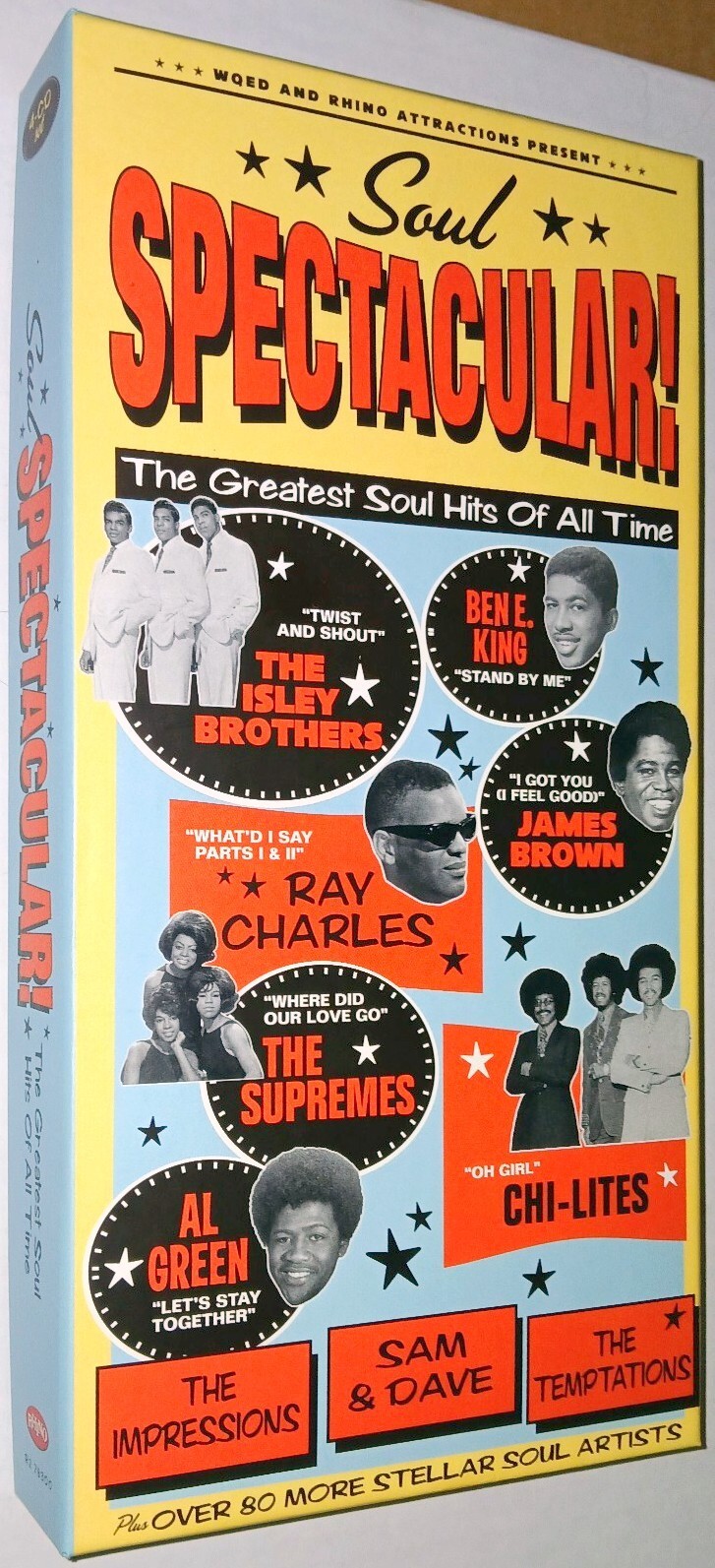 SOUL SPECTACULAR-THE GREATEST SOUL HITS OF ALL TIME-4CD LONG BOX SET ...