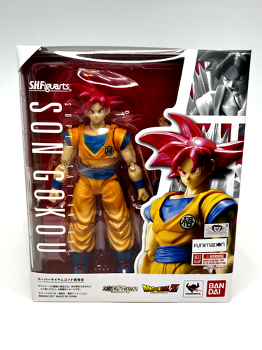SH Figuarts Super Saiyan God Son Goku SSG Son Gokou Action Figure - NEW ...
