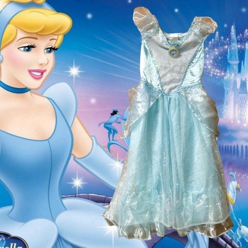 Disney Princess Cinderella Costume Child Size 4-6x - Gem