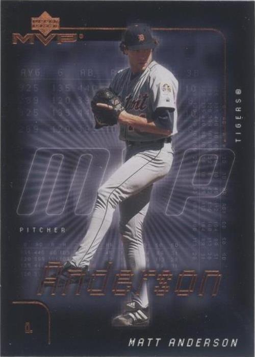 2002 Upper Deck MVP - Matt Anderson #105 for sale online | eBay