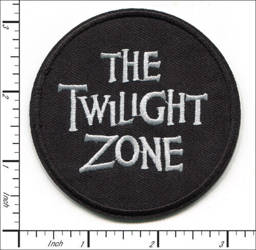 Vintage Twilight Zone TV Logo 3" Embroidered Patch-USA Mailed | eBay
