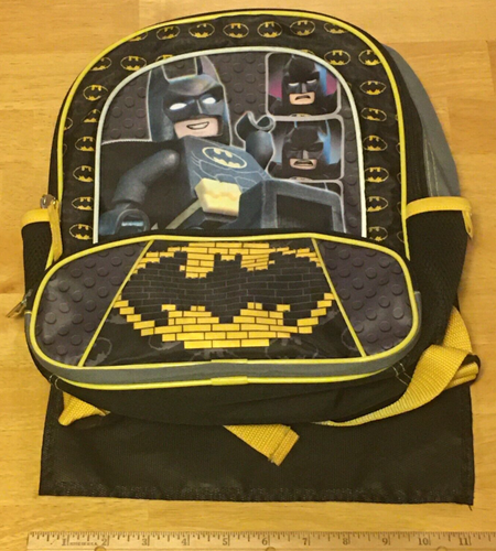 LEGO Batman Movie Kids School Backpack with Cape-FREE SHIPPING | eBay