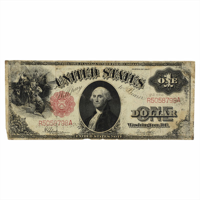 1917 $1 US Legal Tender Note R5058798A | eBay