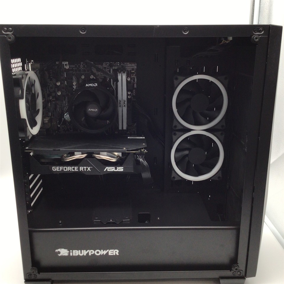 iBuyPower Custom Tower Gaming PC Ryzen 7 PRO 2700/16GB/1.92TB SSD RTX ...