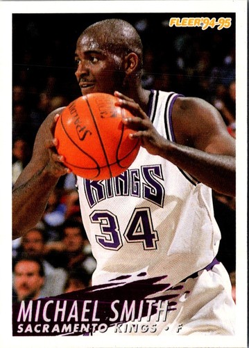 1995 Fleer Michael Smith #163 Sacramento Kings Basketball Card | eBay