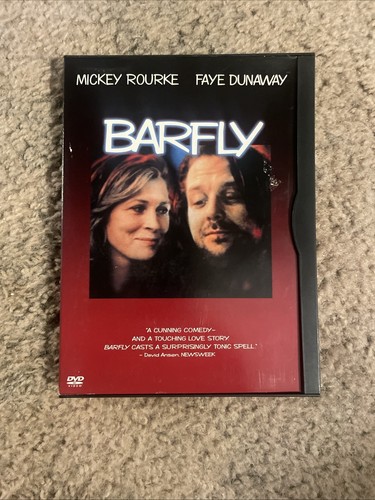 Barfly - DVD - Mickey Rourke, Faye Dunaway, Original Printing - RARE ...