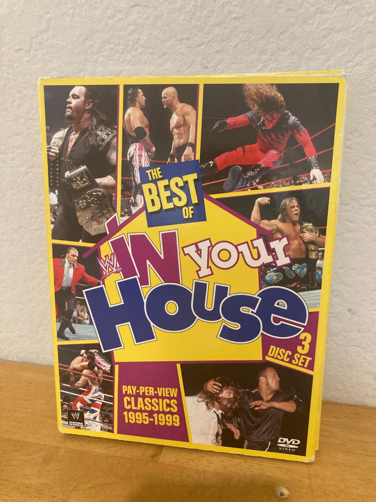 WWE WWF WCW Wrestling Collection DVDs. Each $9.99 or less w/ free ...
