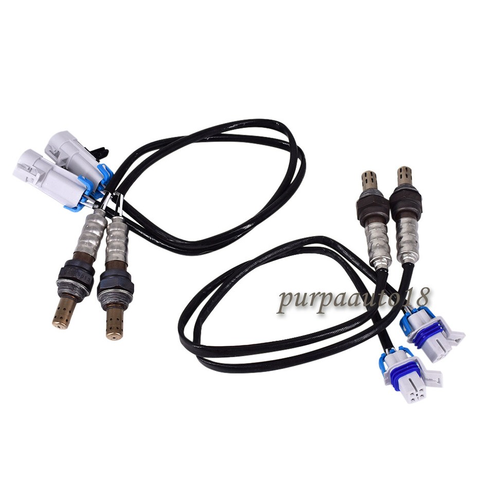 Set 4 Upstream& Downstream O2 Oxygen Sensor For Chevy Silverado GMC ...