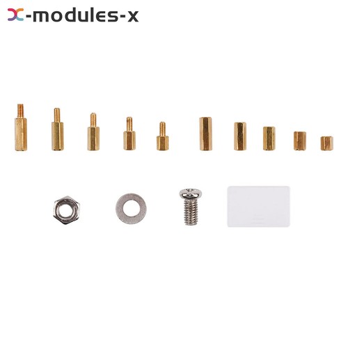 910PCS Hex Hexagon Copper Stud Screw Boxed Stud Set M3 Bolt Screw Round ...