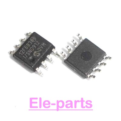 10 PCS PIC12F683-I/SN SOP-8 12F683-I/SN SMD-8 Microcontrollers IC MCU ...