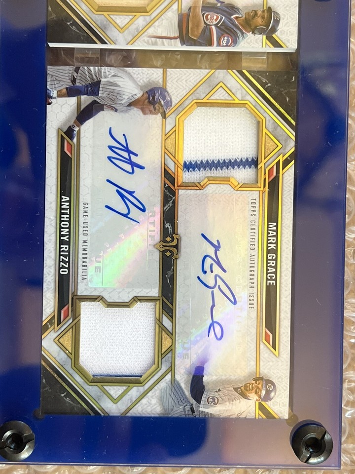 2021 Topps Triple Threads Deca Autographed Relic Chicago Cubs | eBay