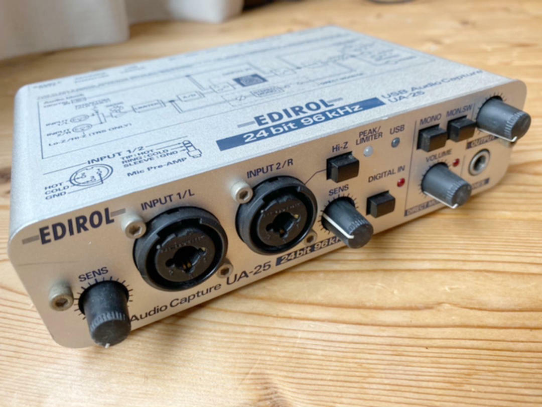 Roland EDIROL USB Audio/MIDI Interface UA-25 cakewalk from Japnan ...