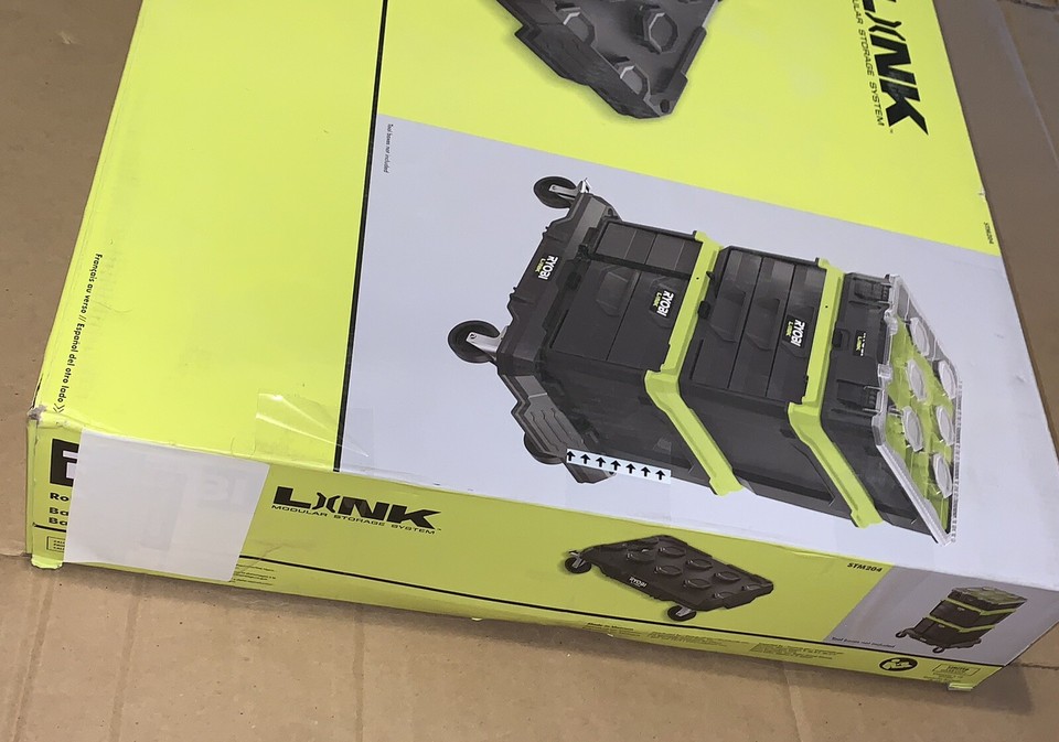 RYOBI Rolling Base Modular Wheel Dolly 18" Multi-Purpose 200 lb ...