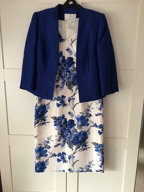 Jacques Vert Mother Of The Bride/Groom Outfit Size 10, Shoes, Bag and ...