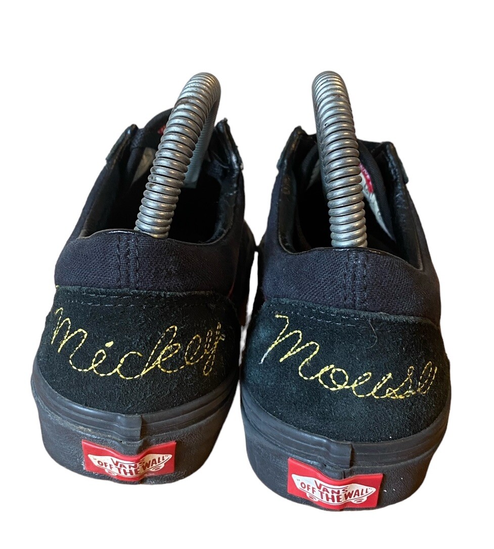 VANS X Disney Mickey Mouse Old School Black Suede Low… - Gem