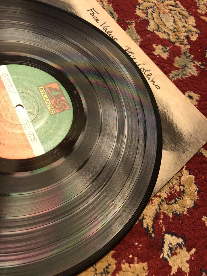 Phil Collins Vinyl Lp Face Value 1981 In The Air Tonight Atlantic ...