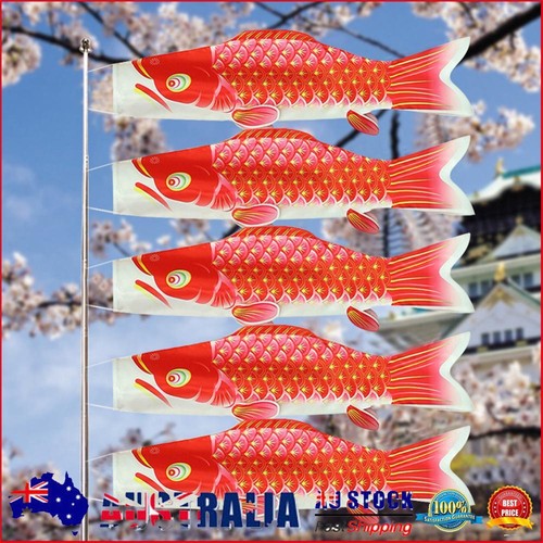 70cm Carp Flag Hanging Fish Flag Kite for Koinobori Gift (Red) AU | eBay