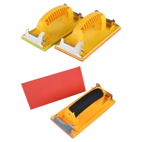 Portable Sandpaper Holder Hand Sander with Handle for Glass Automotive ...