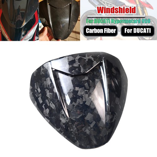 Carbon Fiber Windscreen WindShield For DUCATI Hypermotard 950 SP 2019 ...