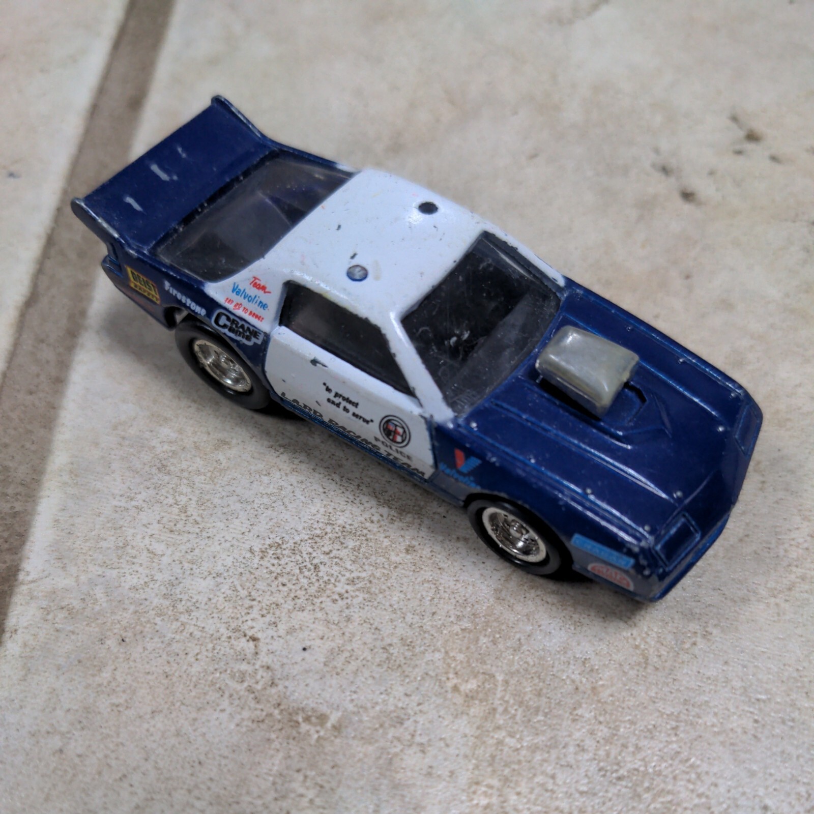 Johnny Lightning Dragsters USA '92 LAPD POLICE CAR Racing Team Toni ...