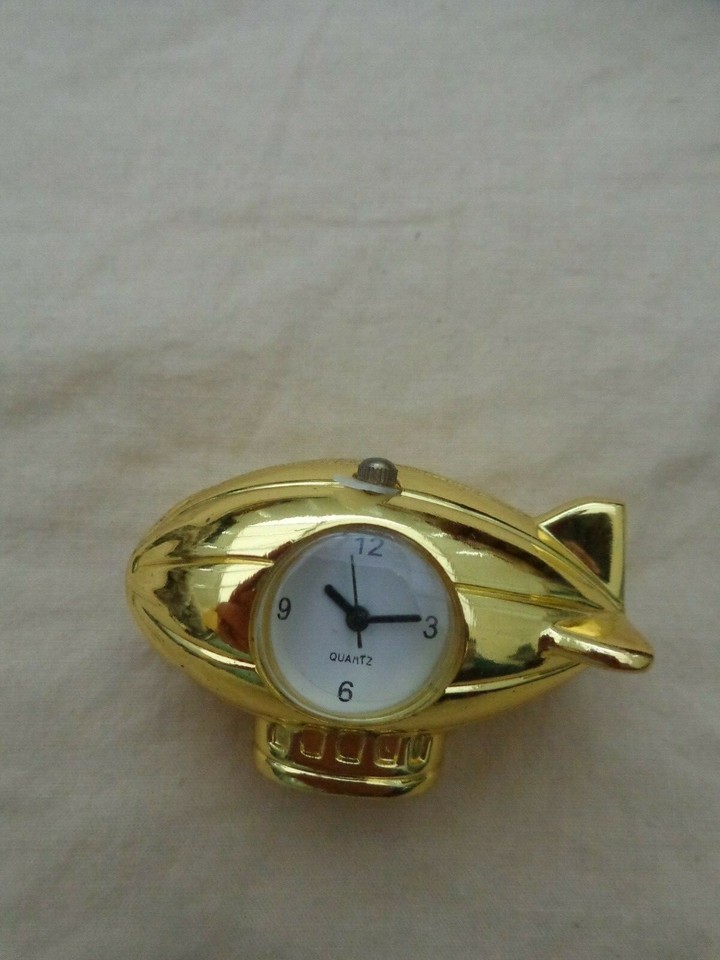 HACHETTE CLASSIC MINIATURE CLOCK COLLECTION - ZEPPELIN CLOCK ISSUE 24 ...