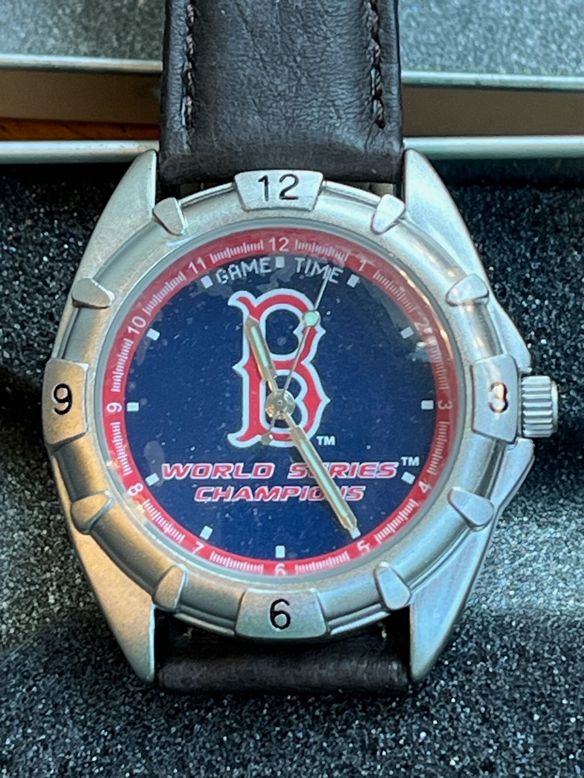 Boston Red Sox 2004 World Series Champions Game Time Watch with Box | eBay