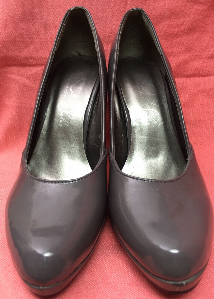 Romantic Soles WENDY PU Patent Leather Pumps Stiletto Heels Dress Shoes ...