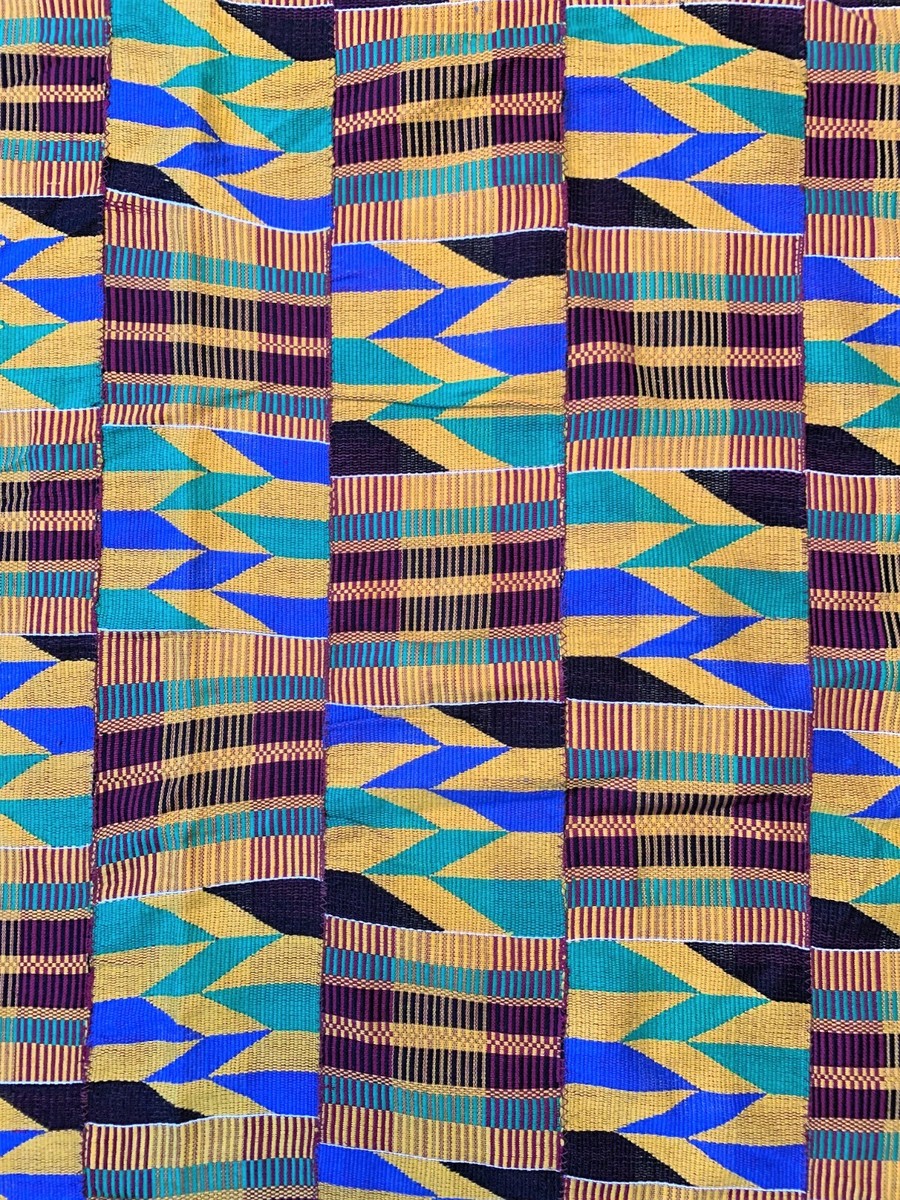African Kente Cloth Patterns African Royal Kente Cloth Design Round