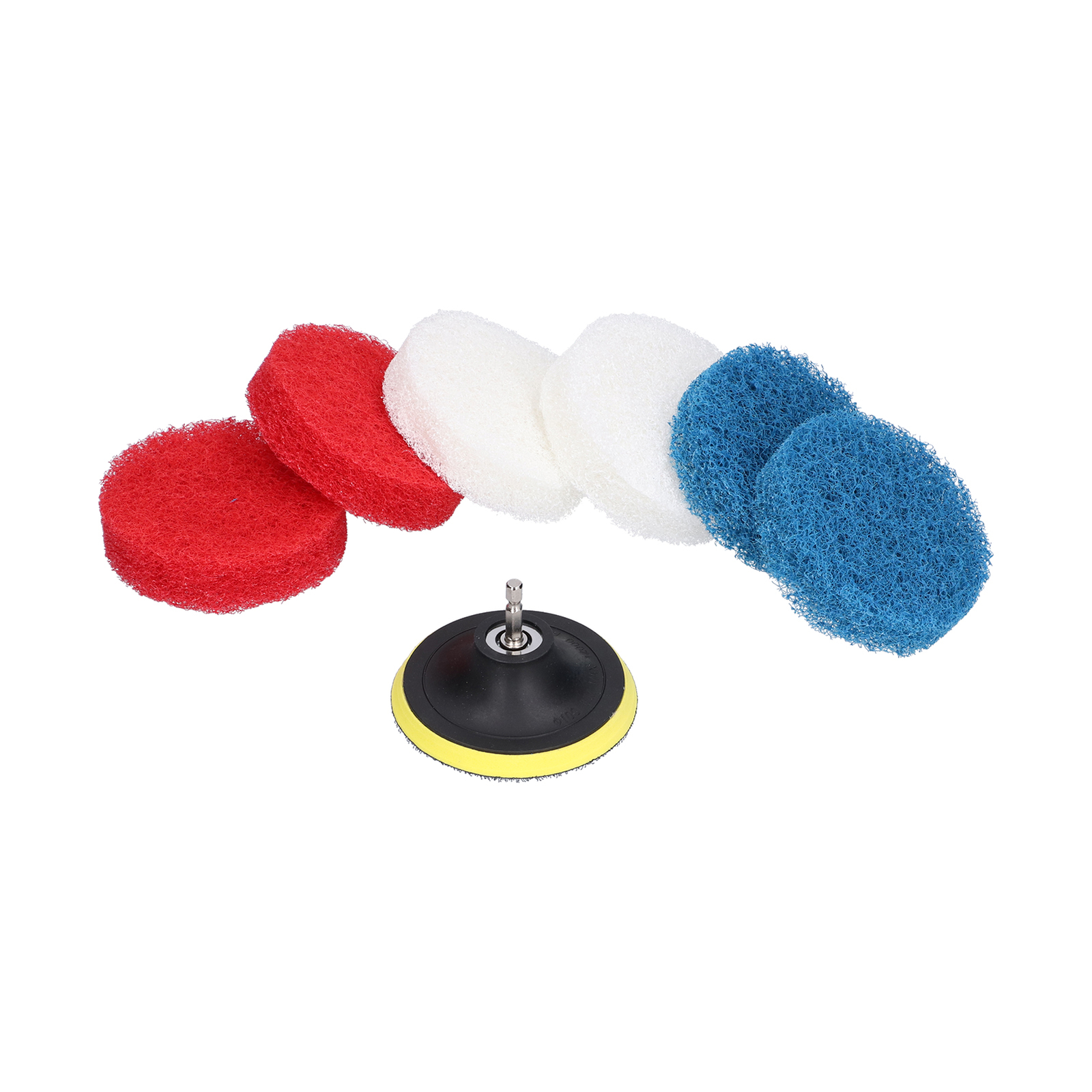 Scouring Pad Buffing Polishing Pads Kit For Car Care Carpet Mat Kitchen ...