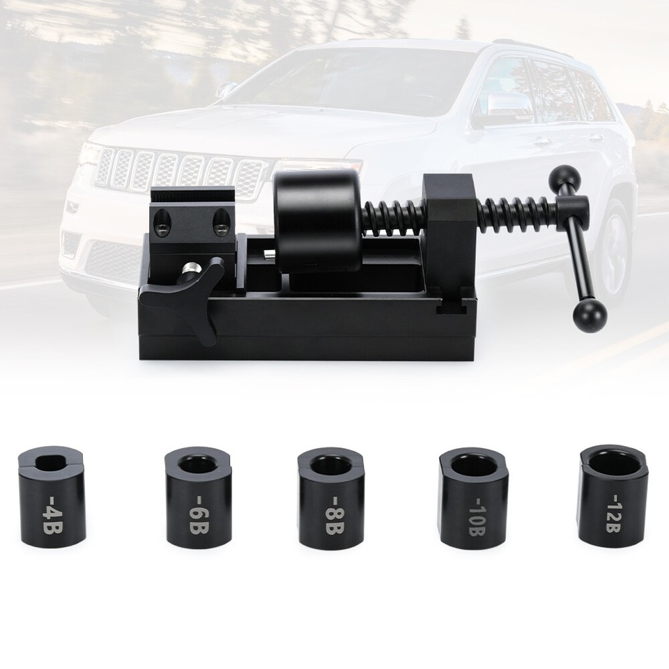 Multi Function Billet Aluminum Hose Installation Tool Fit -4 to -12 AN ...