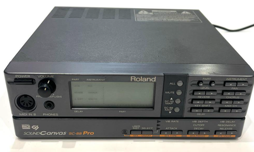 Roland SC-88 pro SOUND Canvas General MIDI sound modules From Japan ...