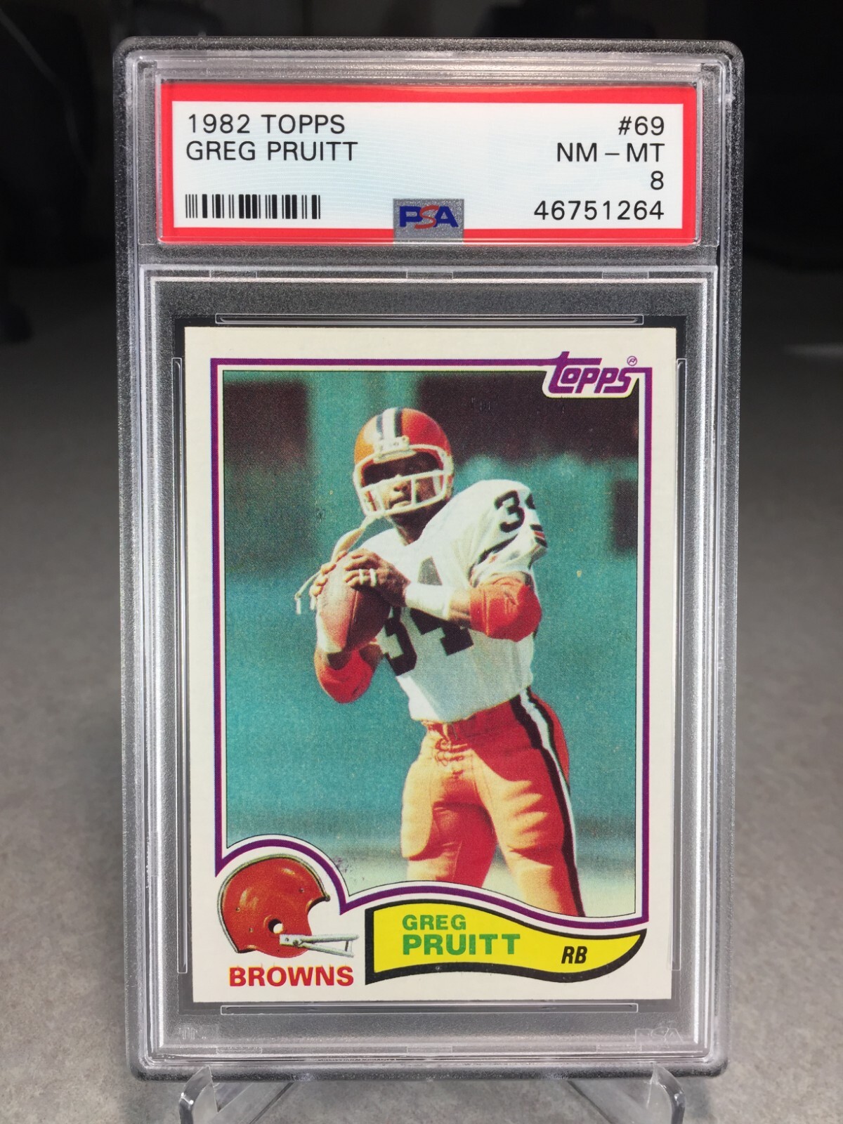 1982 Topps - Greg Pruitt #69 for sale online | eBay