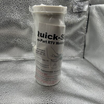 CASTALDO QUICK-SIL Two Part RTV Silicone Putty (Soft and Firm) Kit 2 ...