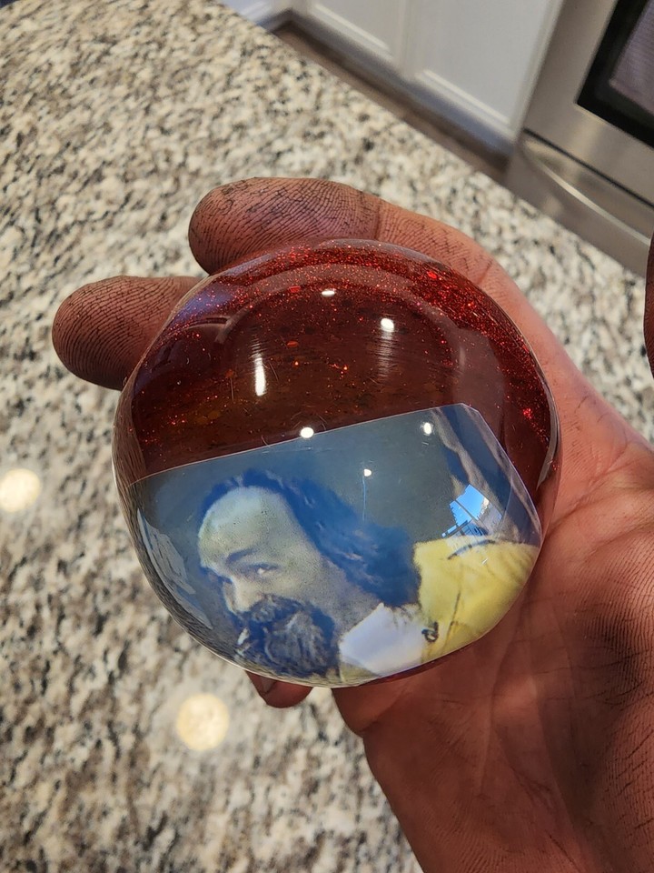 Custom Charlie Shift Knob rat fink trucker Hot Rod, Rat Rod, Mooneyes ...