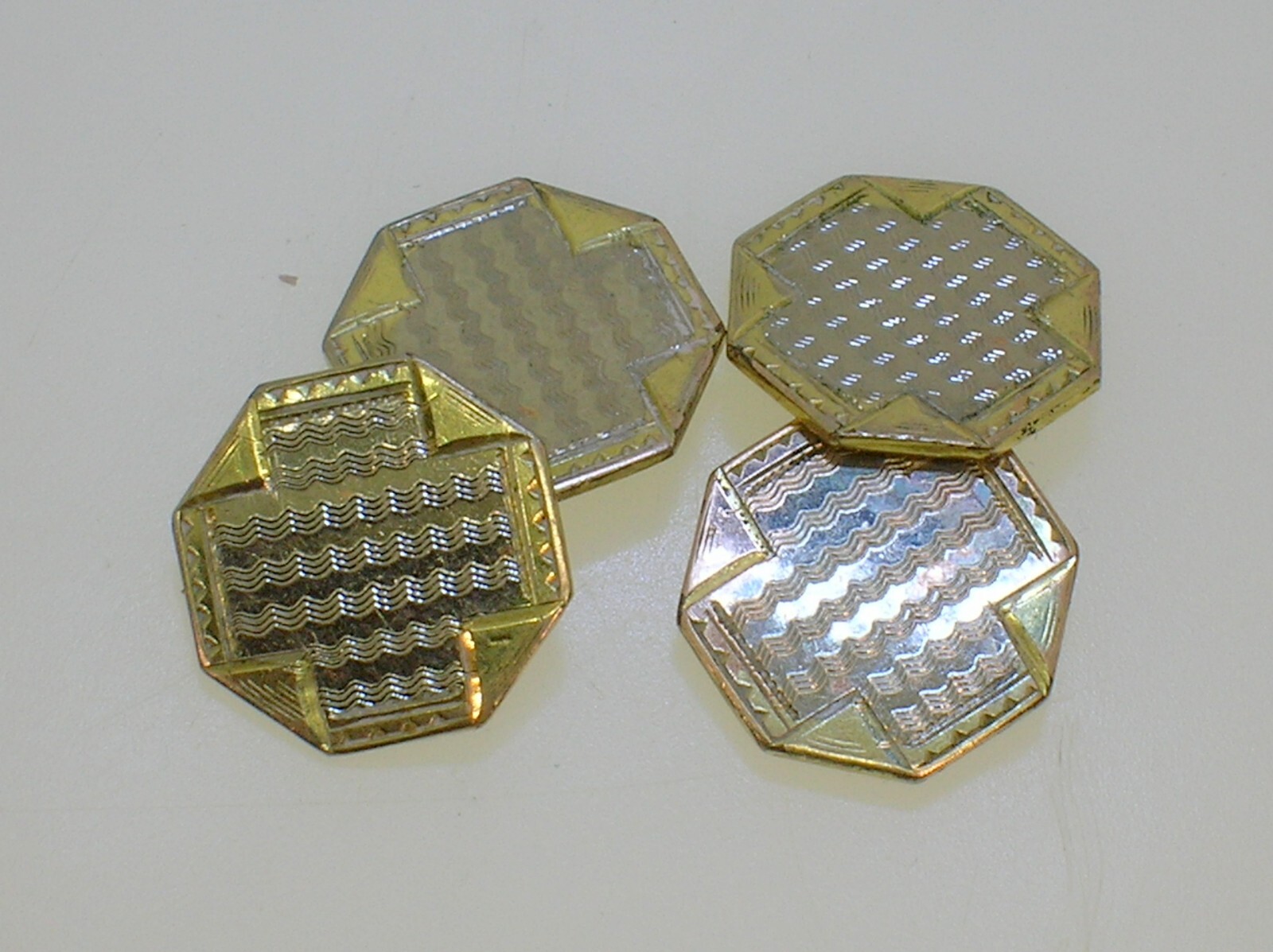 ANTIQUE FOSTER & BAILEY STERLING SILVER GOLD FILLED C… - Gem