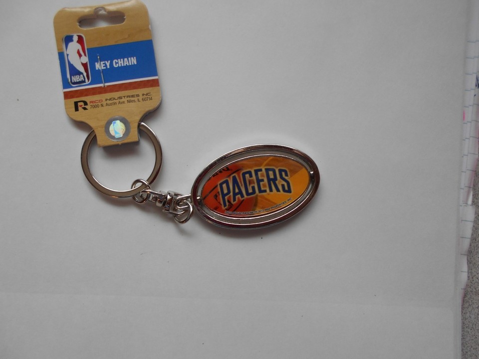 Indiana Pacers Spinner Key Chain.Flips to different Logos. Very Nice ...