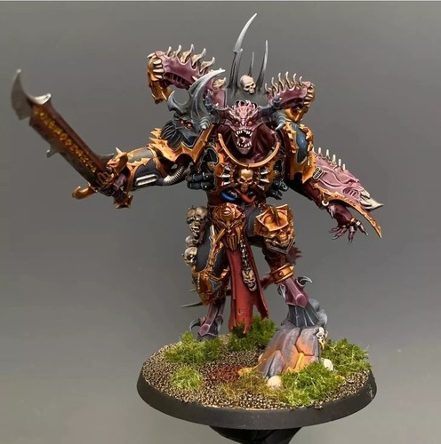 Daemon Prince Warhammer AOS army Slaves to Darkness Chaos Painted Games ...
