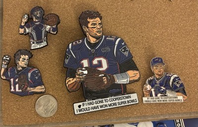 Cooperstown Tom Brady Pin Set | eBay